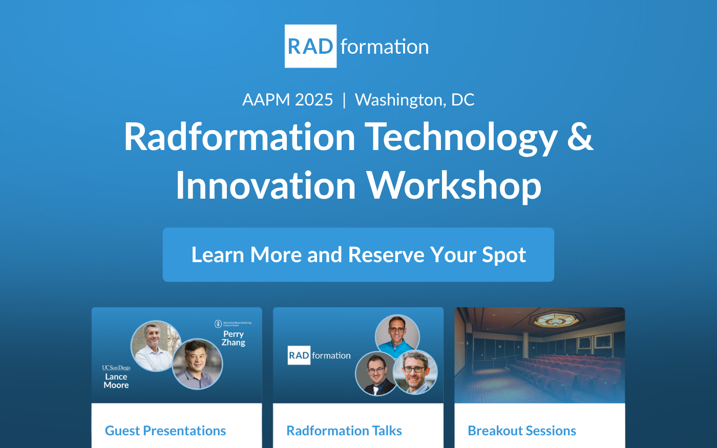 2025 Technology & Innovation Workshop | Radformation Events